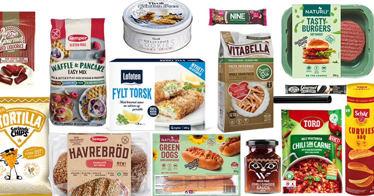 Oversikt over glutenfrie produkter | Norsk cøliakiforening
